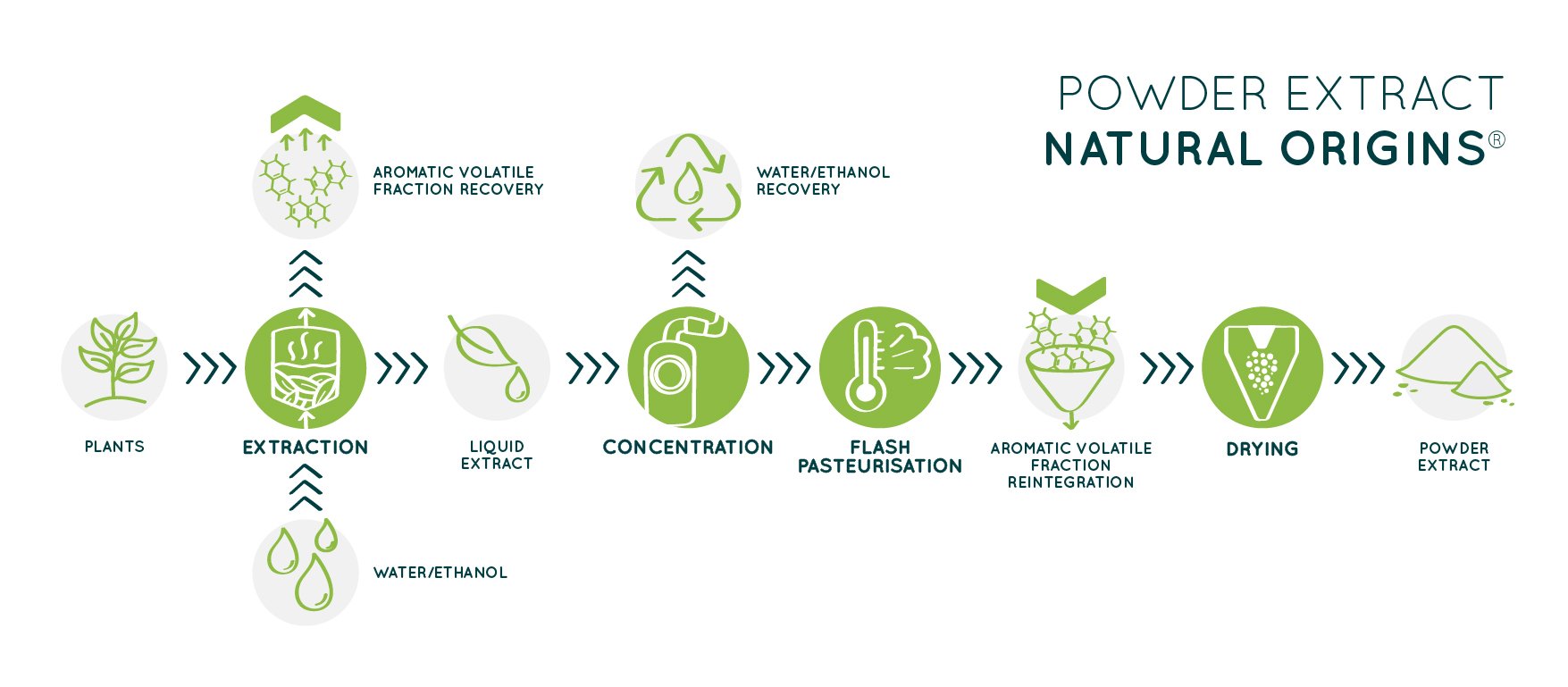 Focus on the new Natural Origins plant extract production capabilities