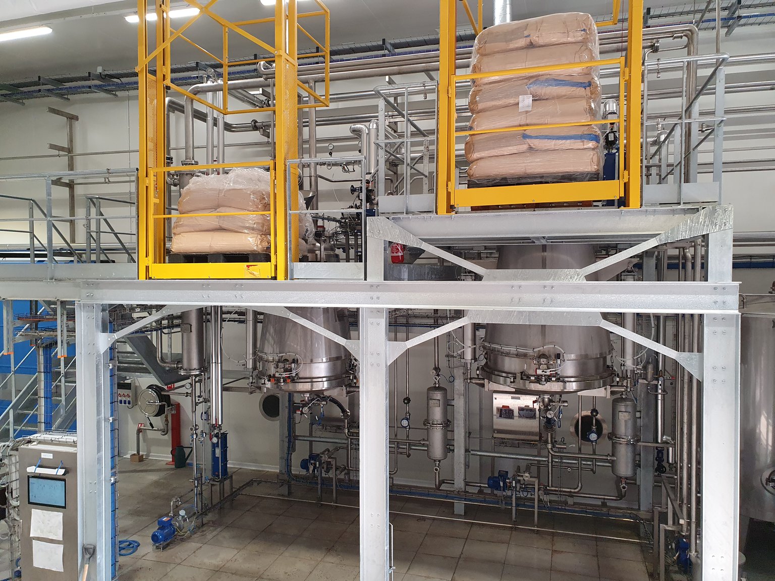 Focus on the new Natural Origins plant extract production capabilities